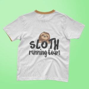 Sloth Running Team SVG T-Shirt Designs Bundle – MasterBundles