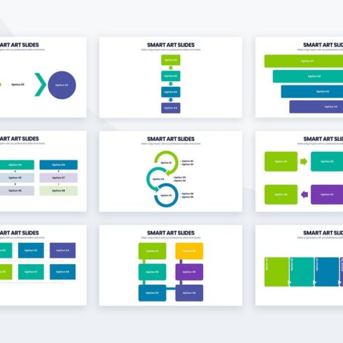 Smart Art Powerpoint Templates | Infographics Easy To Edit Compatible ...