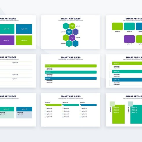 Smart Art Powerpoint Templates | Infographics Easy To Edit Compatible ...