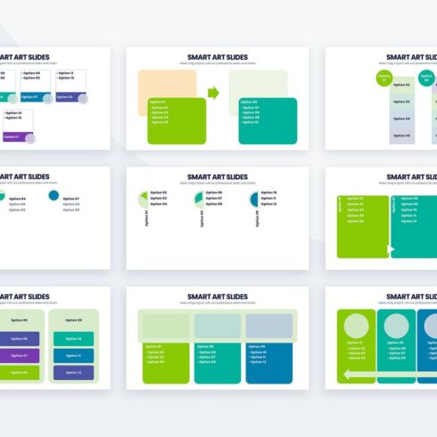 Smart Art Powerpoint Templates | Infographics Easy To Edit Compatible ...