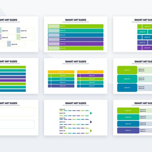 Smart Art Powerpoint Templates | Infographics Easy To Edit Compatible ...