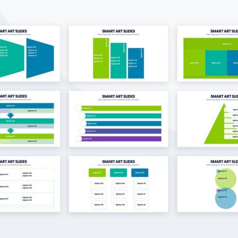 Smart Art Powerpoint Templates | Infographics Easy To Edit Compatible ...