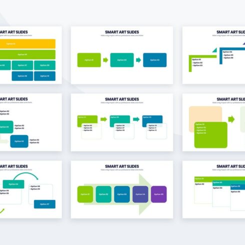 Smart Art Powerpoint Templates | Infographics Easy To Edit Compatible ...