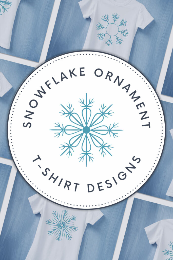 Snowflake Ornament SVG T-shirt Designs – MasterBundles