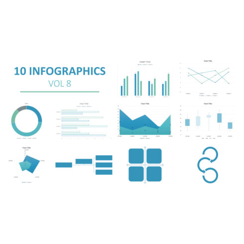 10 Infographic elements pack - MasterBundles