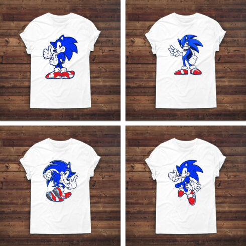 Sonic Hedgehog SVG T-shirt Designs Bundle – MasterBundles