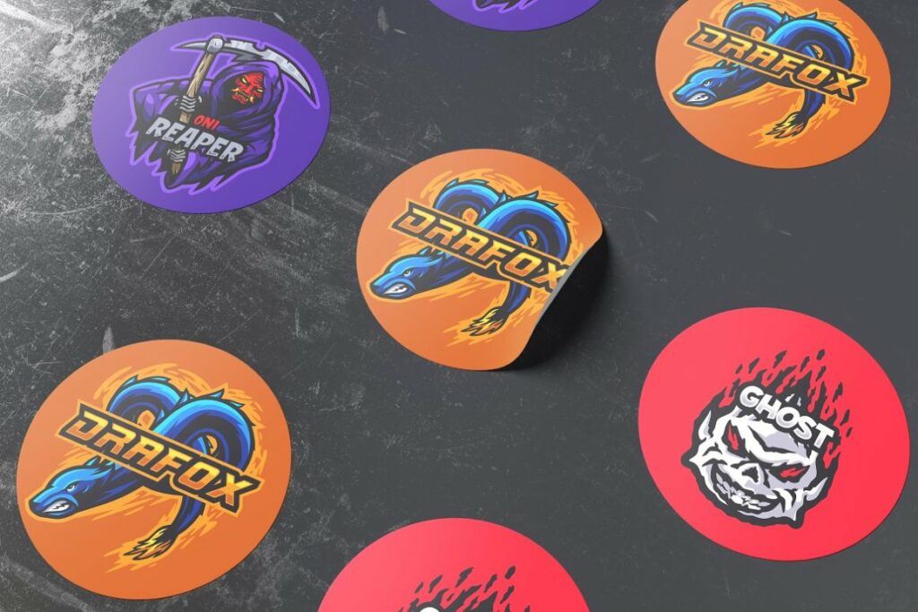 Sticker Logo Mockup Psd – MasterBundles