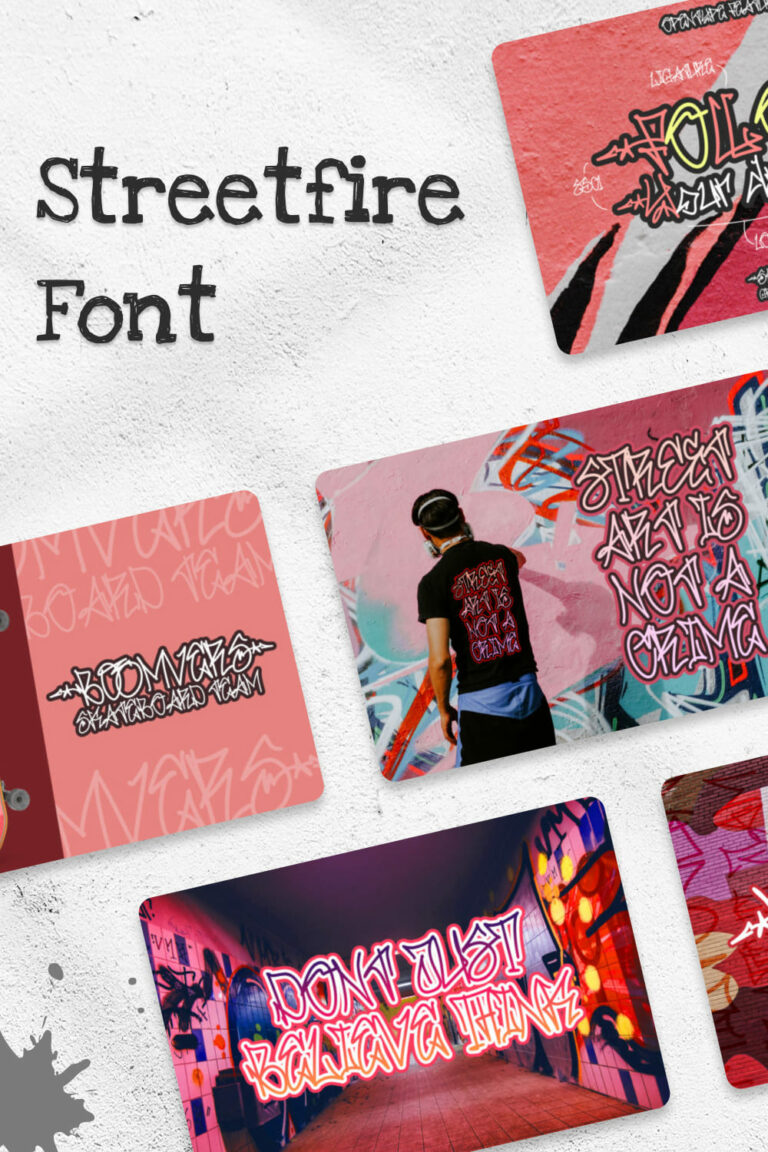Streetfire Font – MasterBundles