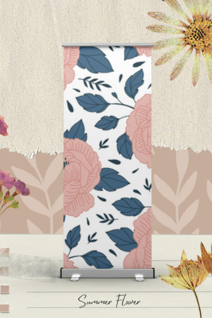 12 Cute Summer Flower Seamless Patterns – MasterBundles