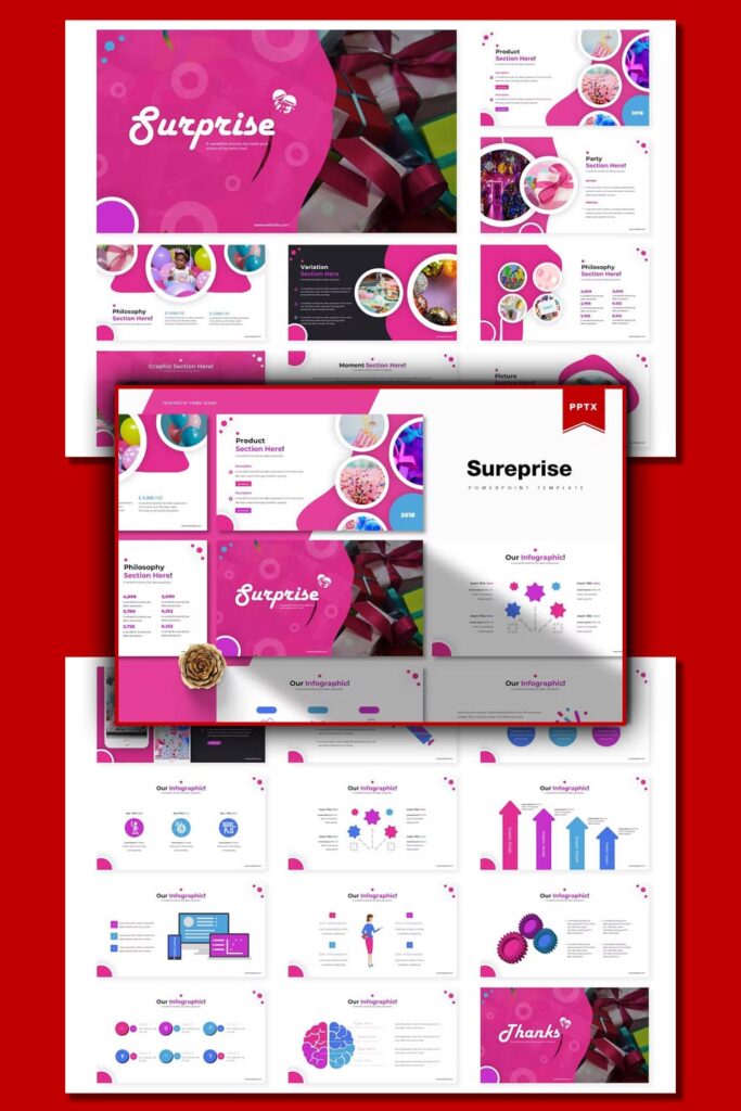 Surprise | Powerpoint Template – MasterBundles