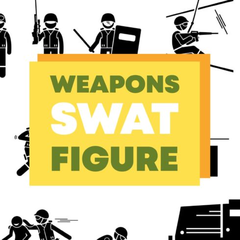 SWAT Police Officer Vector Icons | MasterBundles