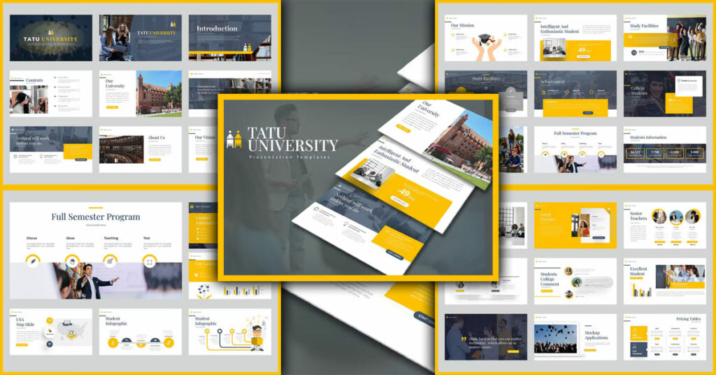 Tatu University Google Slides – MasterBundles