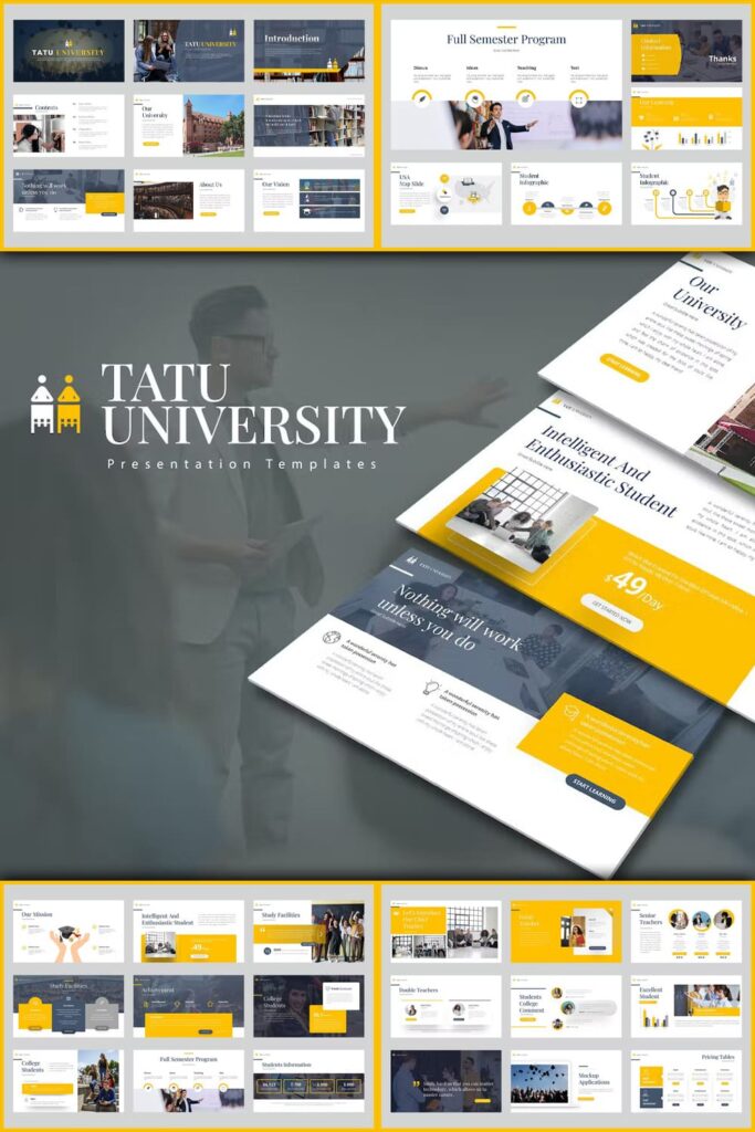Tatu University Google Slides – MasterBundles