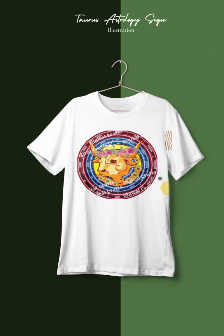 Taurus Astrology Sign Illustration – MasterBundles