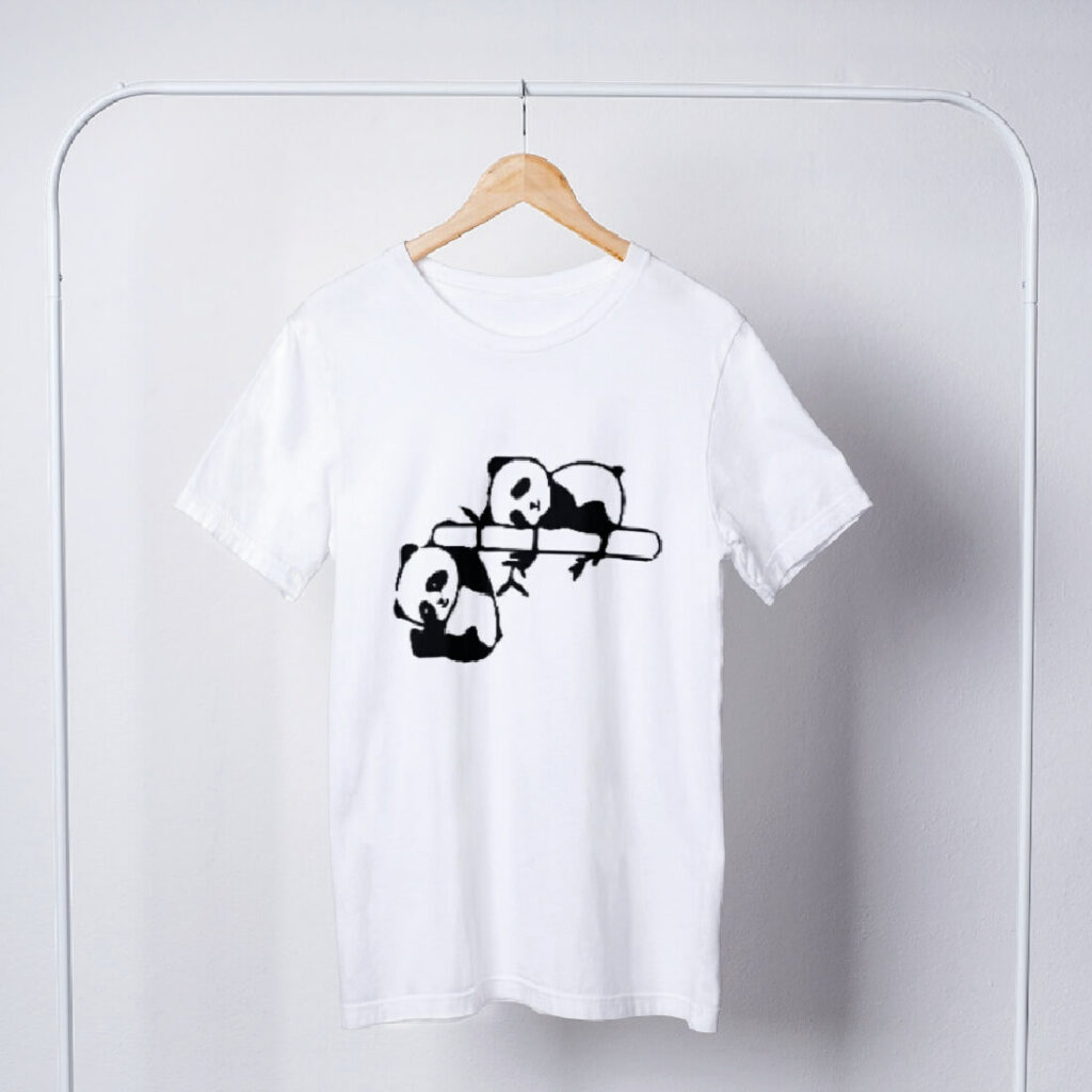 Panda T-shirt Design Graphics - MasterBundles