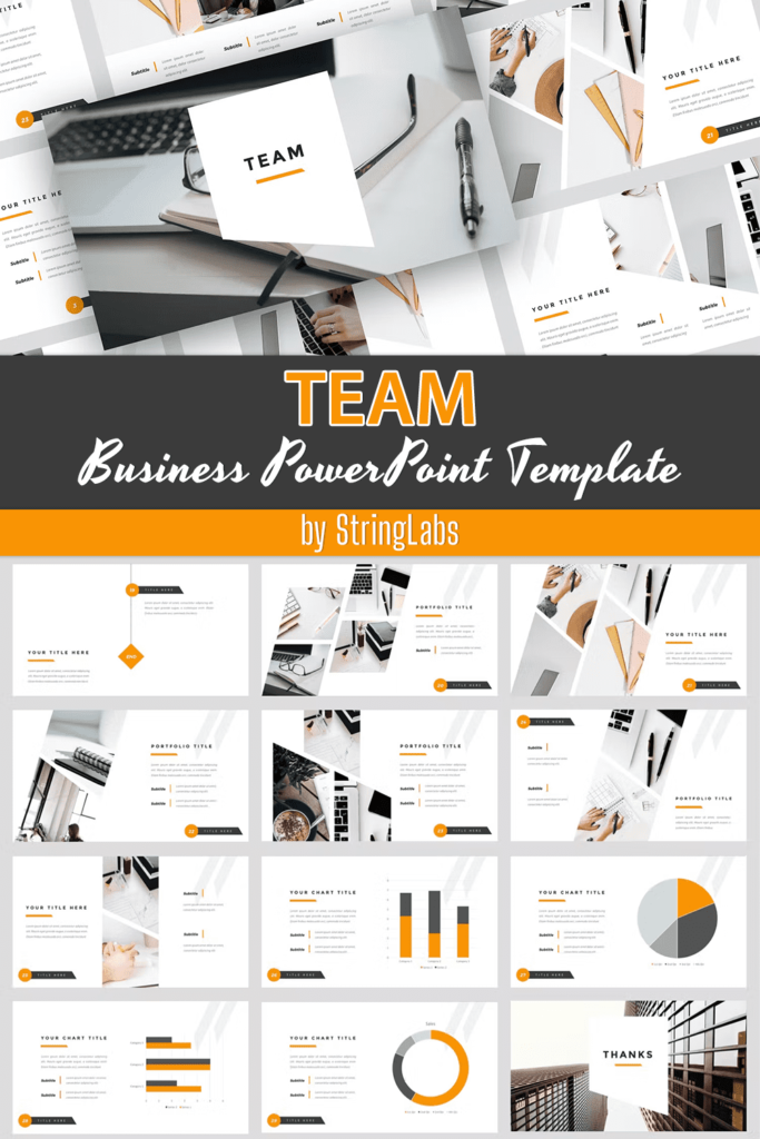 Team - Business PowerPoint Template – MasterBundles