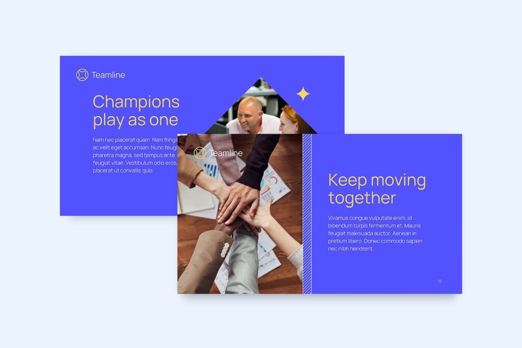 Teamwork PowerPoint Presentation Template – MasterBundles