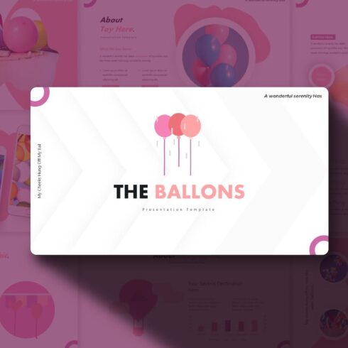The Ballons Google Slides Template | Master Bundles