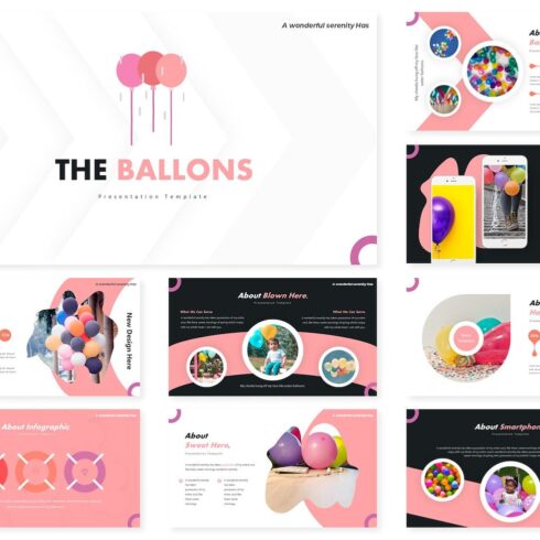 The Ballons Google Slides Template | Master Bundles