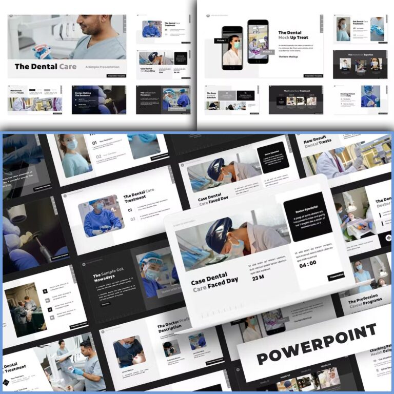 The Dental Care - Powerpoint Template – MasterBundles