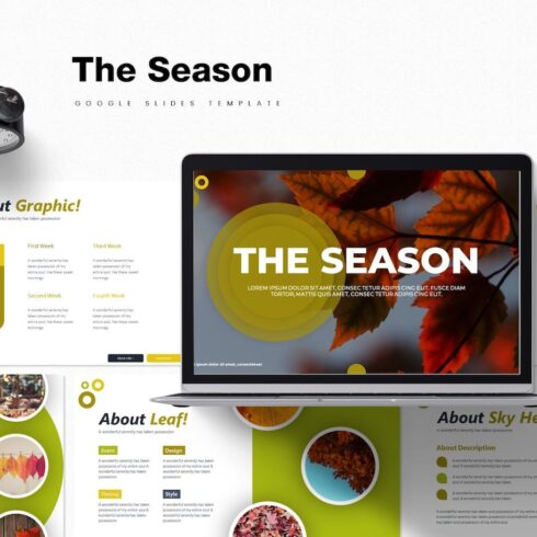 The Season Google Slides Template | MasterBundles