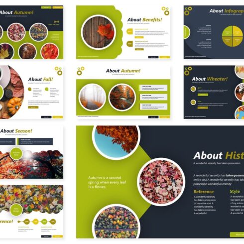 The Season Google Slides Template | MasterBundles