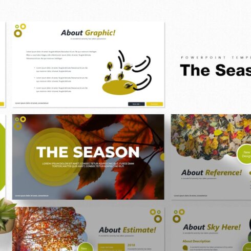 The Season PowerPoint Template | Master Bundles