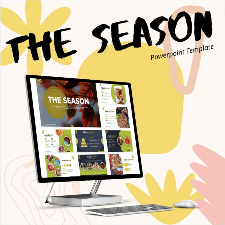 The Season PowerPoint Template – MasterBundles