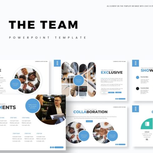 The Team - PowerPoint Template | MasterBundles