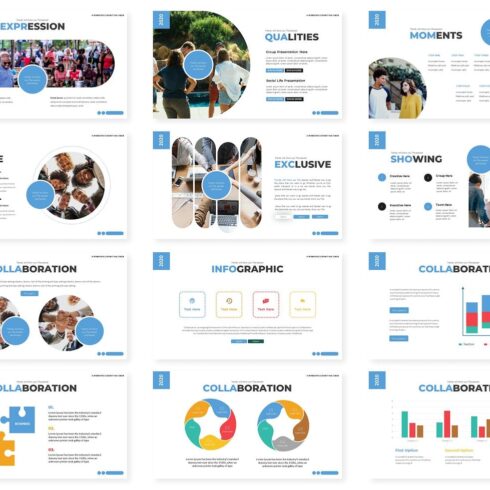 The Team - PowerPoint Template | MasterBundles