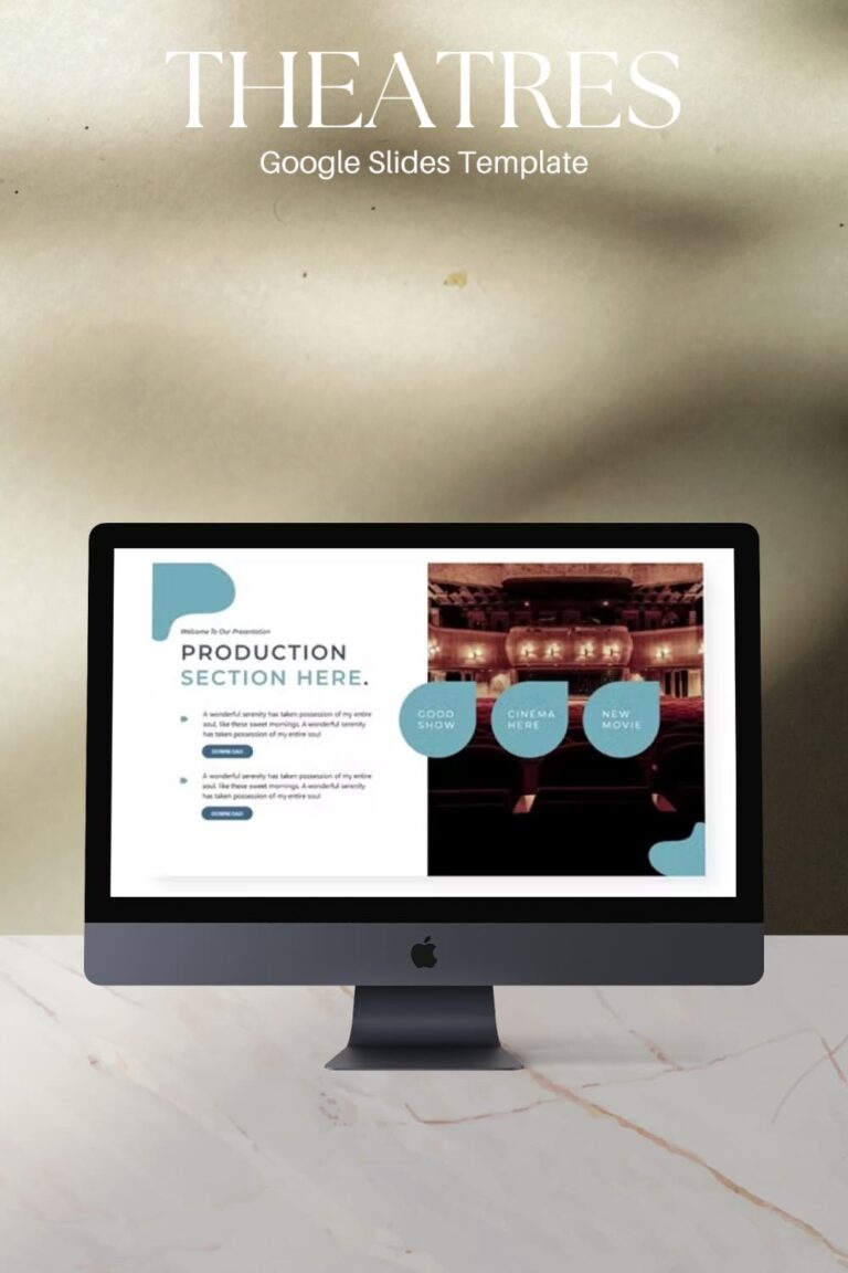 Theaters Google Slides Template – MasterBundles