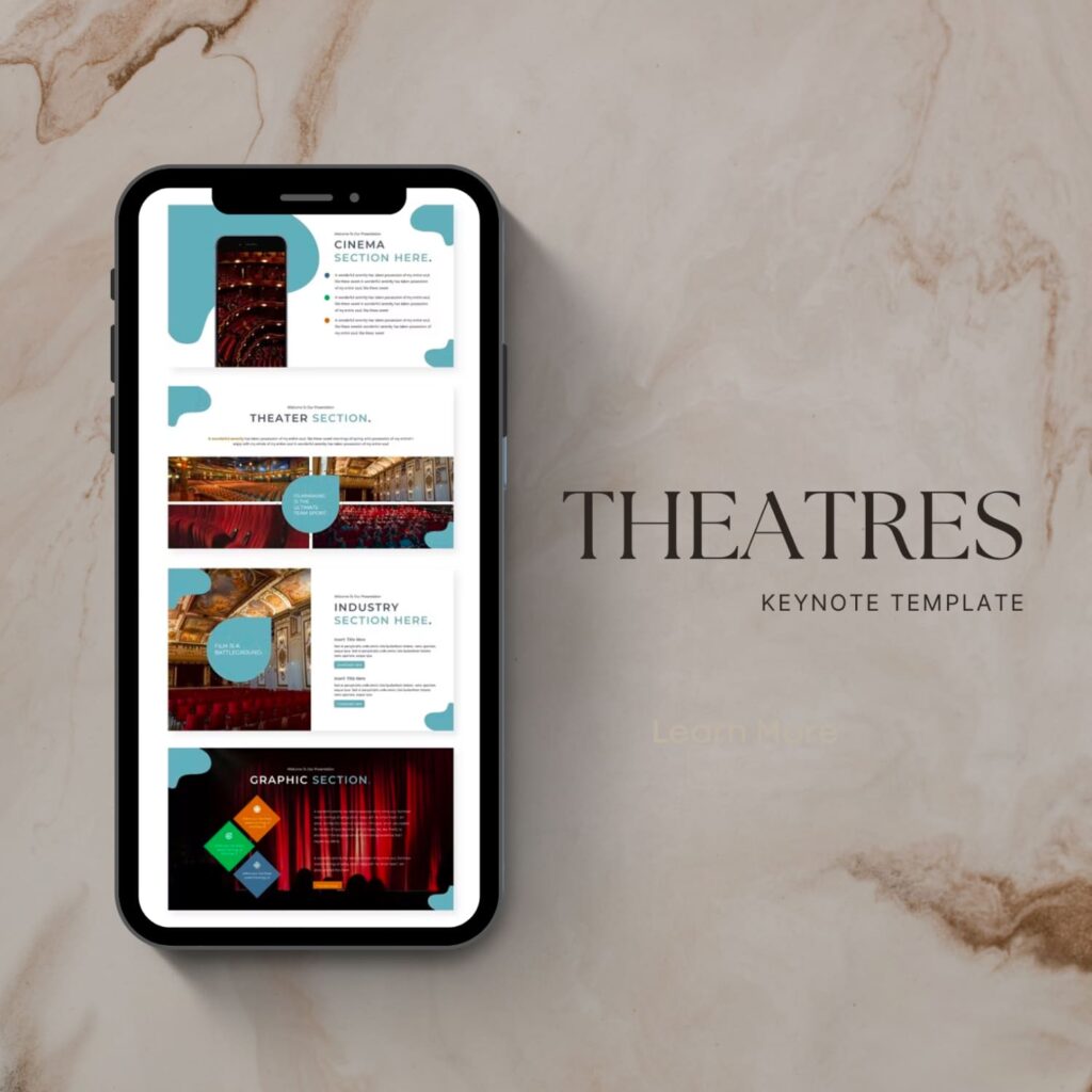 Theaters Keynote Template – MasterBundles