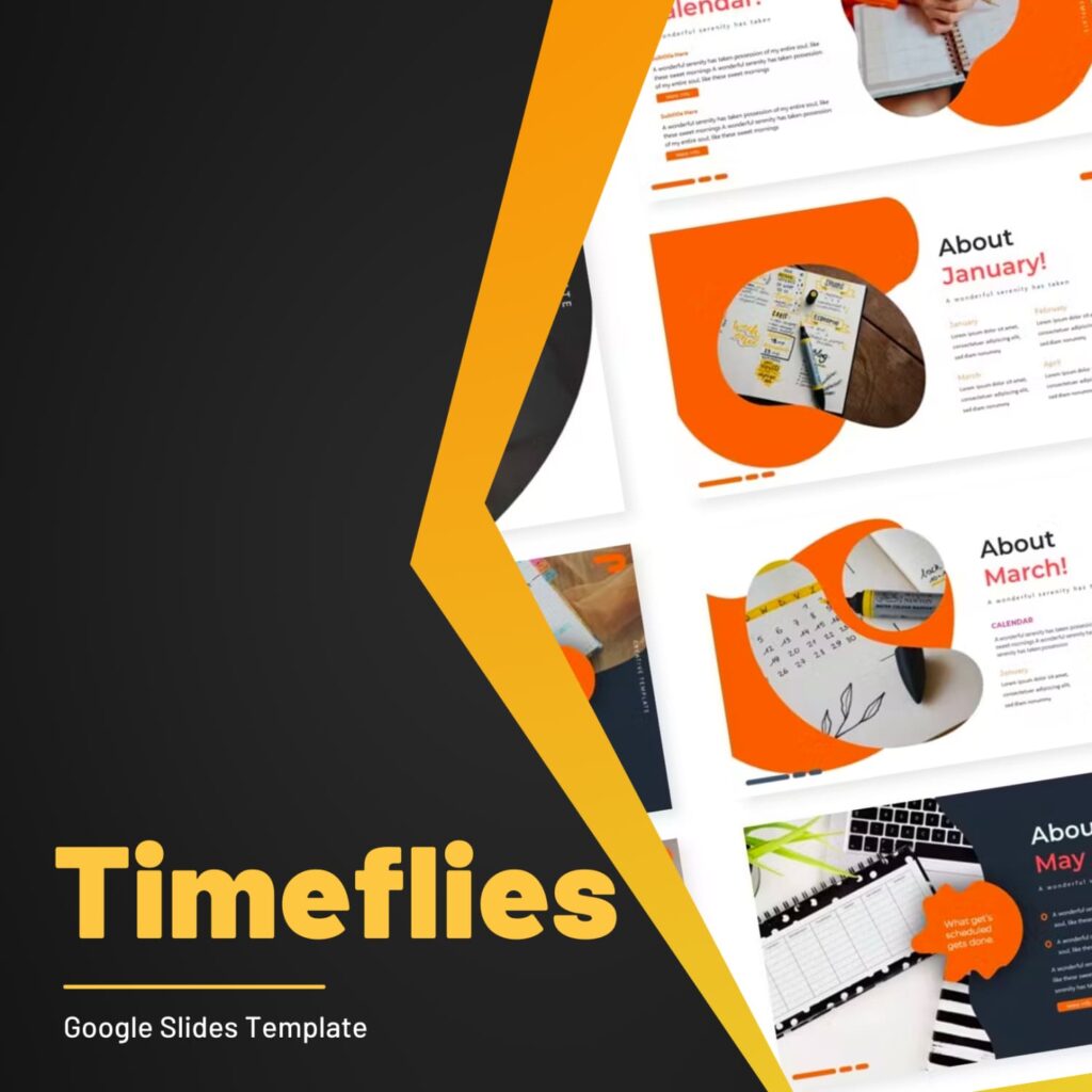 Timeline with Images Google Slides – MasterBundles