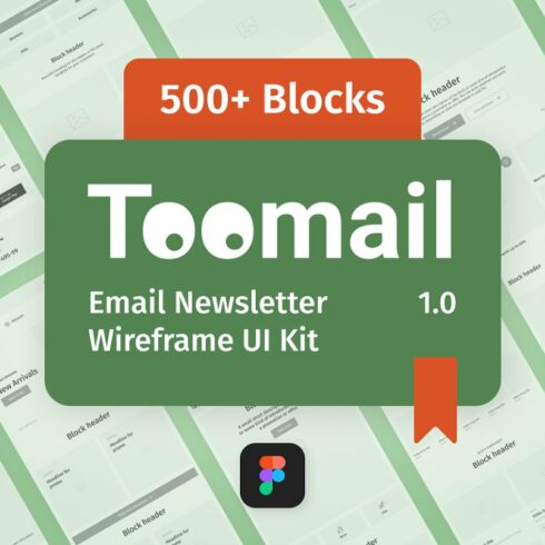 Toomail - Email Newsletter Wireframe – MasterBundles