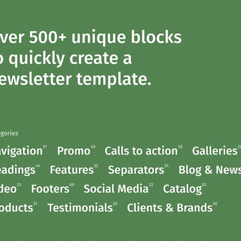 Toomail - Email Newsletter Wireframe – MasterBundles