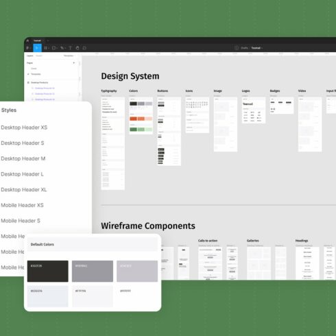 Toomail - Email Newsletter Wireframe – MasterBundles