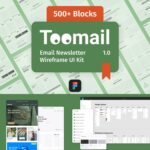 Toomail - Email Newsletter Wireframe – MasterBundles