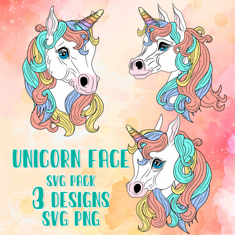 Unicorn Head SVG | Master Bundles