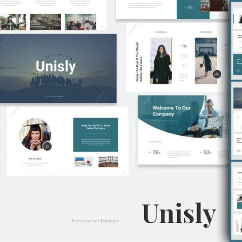 Unisly - University Education PowerPoint Template – MasterBundles