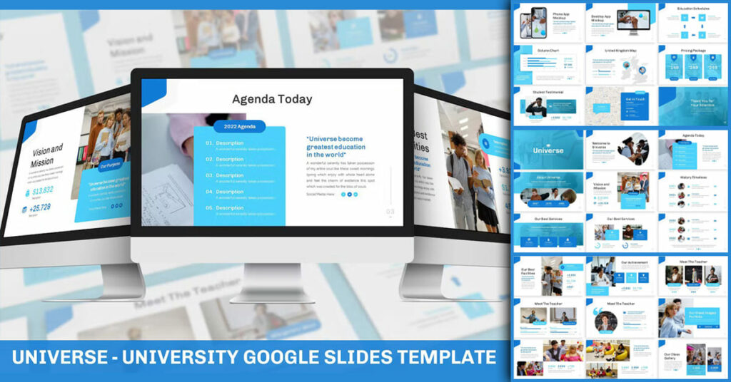 Universe - University Google Slide Template – MasterBundles