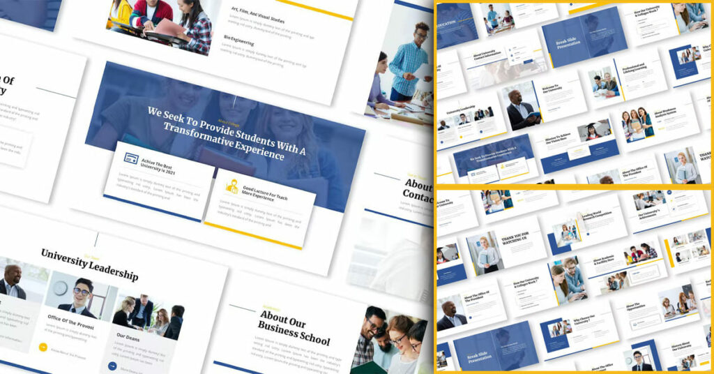 Higher Education Powerpoint Presentation – MasterBundles