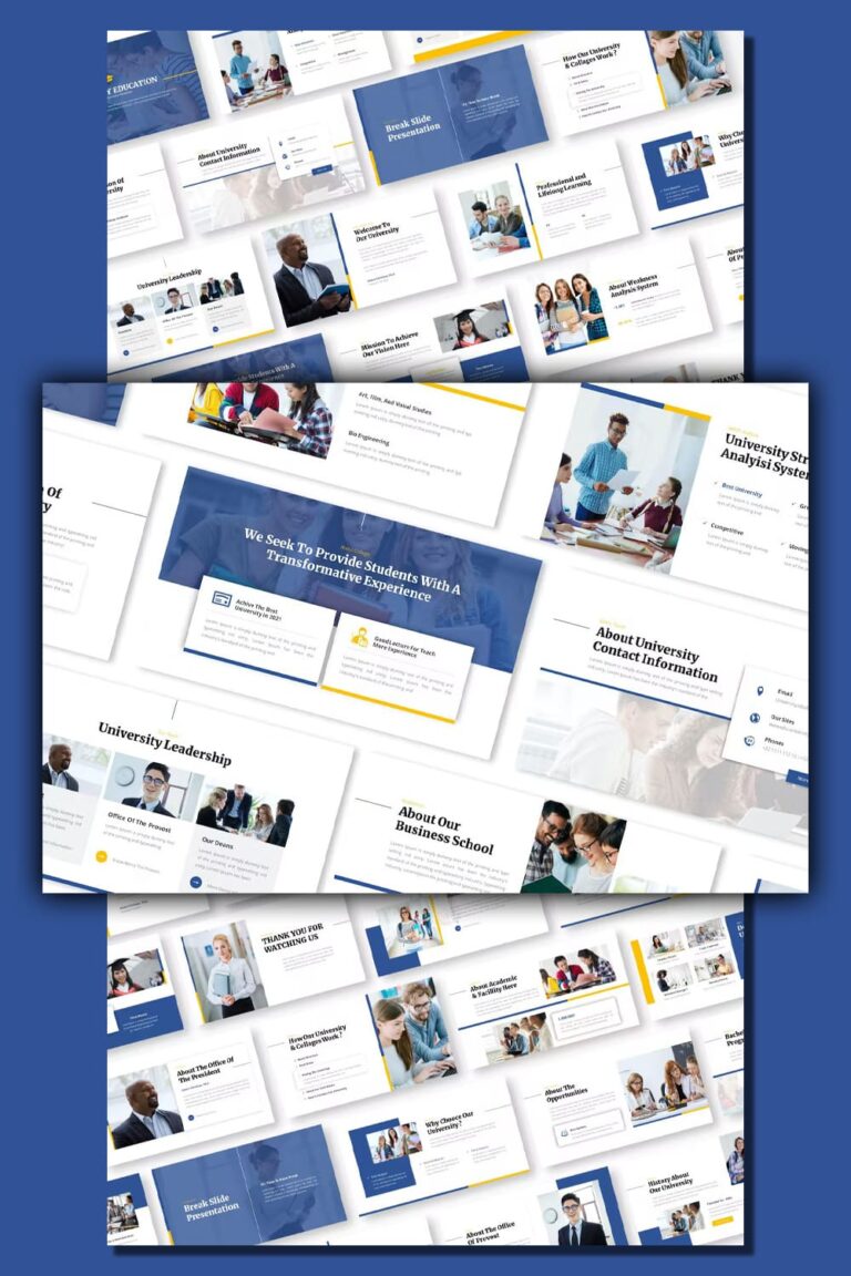 Higher Education Powerpoint Presentation – MasterBundles