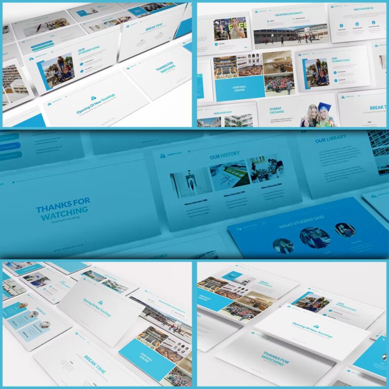 University PowerPoint Presentation Template – MasterBundles