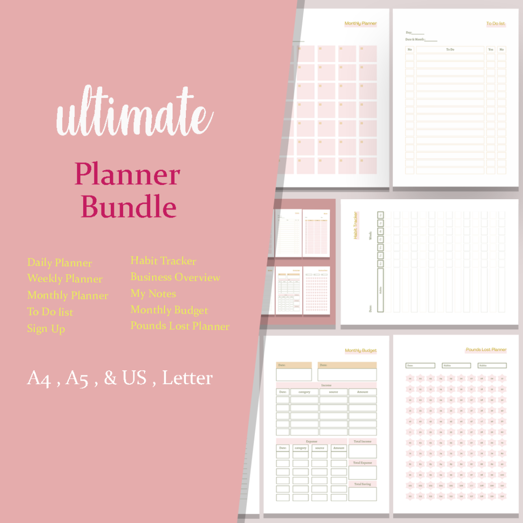 Ultimate Canva Planner Bundle - MasterBundles