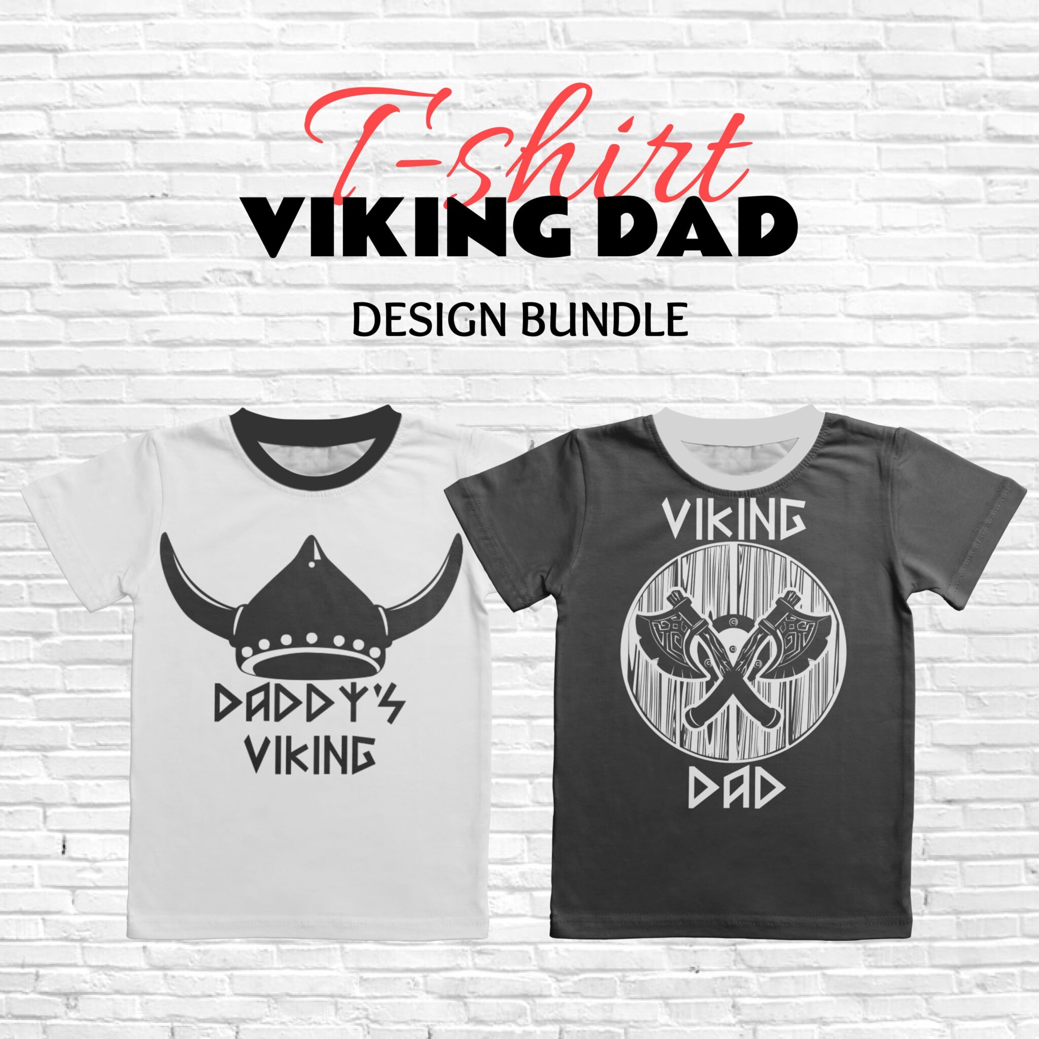 Viking Skull SVG T-shirt Designs Bundle | Master Bundles