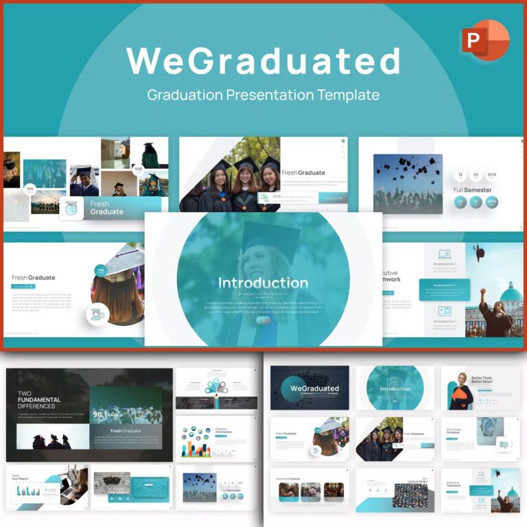 Graduation - Powerpoint Template – MasterBundles