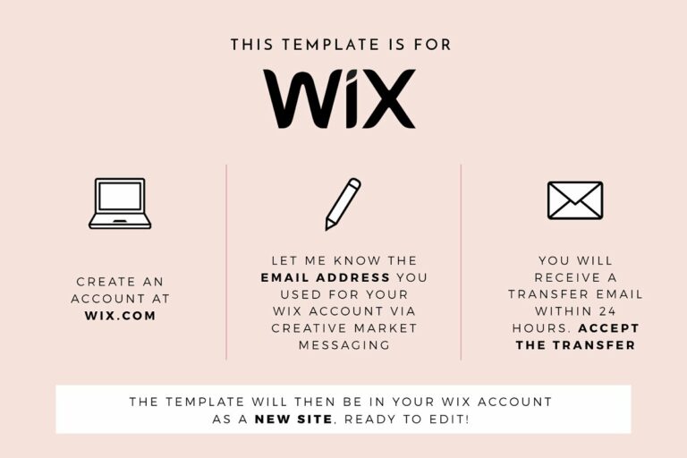 Wix Template Creative Princess – MasterBundles