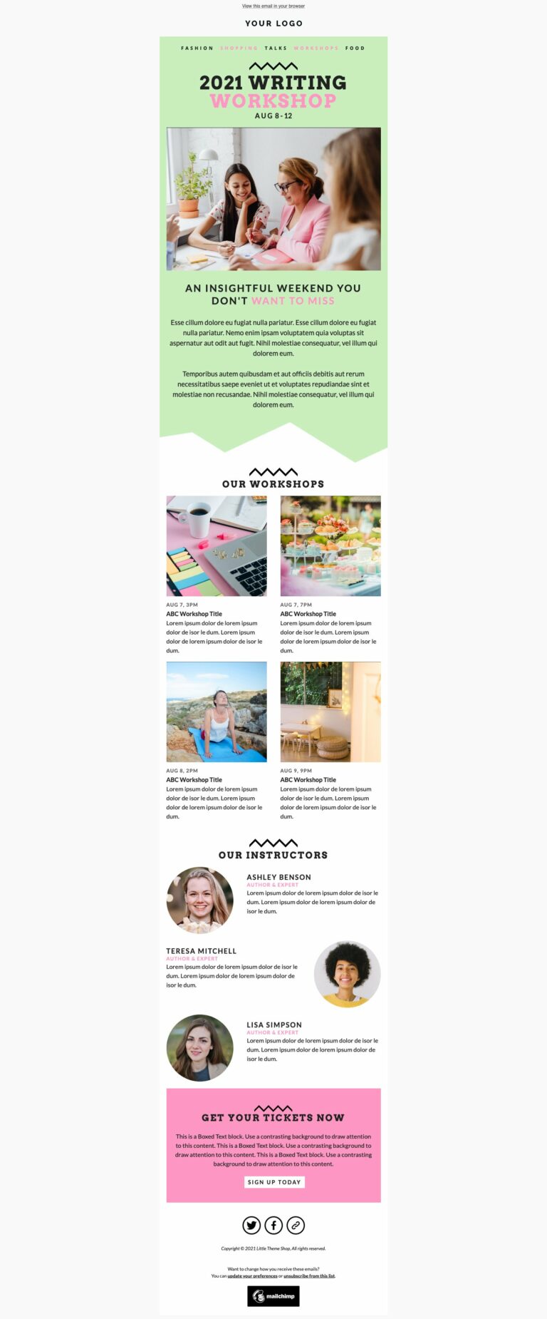 Event Marketing Email Templates – MasterBundles