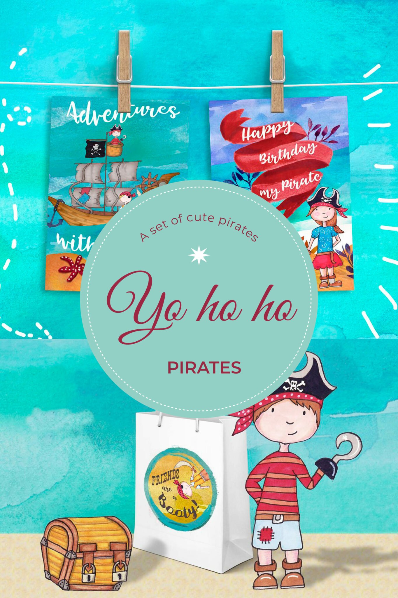 Yo Ho Ho Pirates – MasterBundles