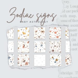 Baby Zodiac. Astrology for Kids | Master Bundles